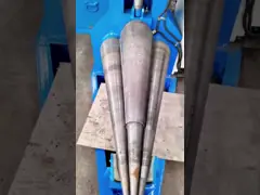 High Precision Metal Cone Rolling Machine 4m/min Electricity 2tons - 2.5tons