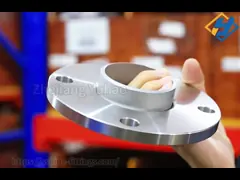 304 316 Factory Supply Stainless Steel Pipe Flange Flat Welding Ring Loose Flange