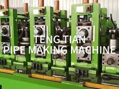 China Steel 150x150x8 Automatic Tube Mill High Effective Tube Forming Machine for sale