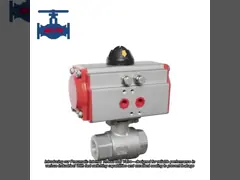 China Precision Pneumatic Internal Thread Ball Valve For General Applications At Normal Pressure for sale