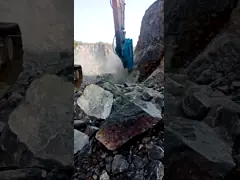 Escavatore ad angolo retto Rock Hammer For 3 Ton Mini Excavator del triangolo