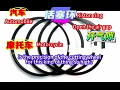 Is the precision of the cutting discs for this kind of thing so high?