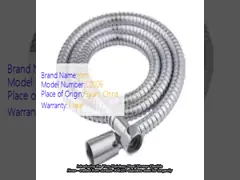 China Stainless Steel Shower Flexible Hose For Apartment's Bathroom for sale