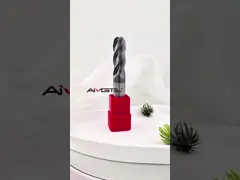 China 12R3 4 Flute Carbide Corner Rounding End Mill For Stainless Steel High Temp Alloys CNC Milling Cutter for sale