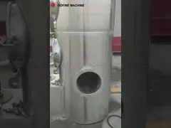 China Fertilizer Dust Scrubber NPK Dust Control Water Film Dust Collector for sale