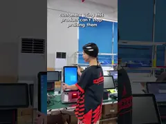 China Retail Restaurant Billing Machine 15.6 inch Dual Screen POS System with Windows Operating System and Android POS for sale