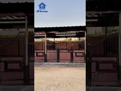 China Mesh Horse Stable Stalls Europe Luxury Miniature Modern Standard Horse Equipment for sale