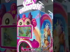 China Auto Kids Arcade Machine Commercial Balloon Vending Machine Indoor Remote Management for sale