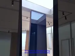 Gray Sliding door with 6 shutter