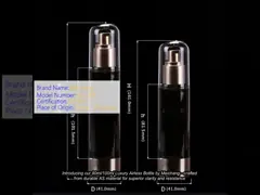 China AS Materials Airless Bottles 80ml 100ml MC-206 for Skincare Serum Lotion Cream Packaging for sale