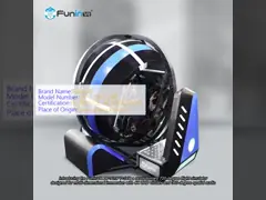 게임패드 컨트롤이 있는 720도 비행 시뮬레이터