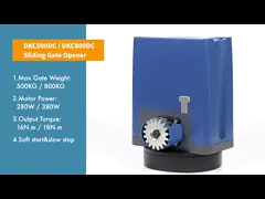 DKC500DC 800DC sliding gate opener with blue color