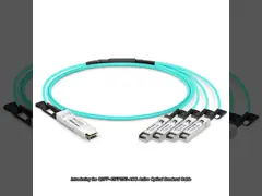 QSFP-4SFP25G-AOC Cable di rottura ottica attiva Compatibile da 100G QSFP28 a 4 X 25G SFP28