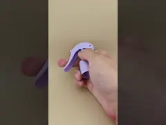 China Light Purple Plastic Mini Trigger Sprayer K604-1 for Bottles and Hairdressing for sale