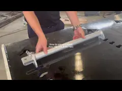 How to use the tilt tray quicklash?