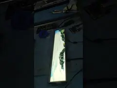 China 24 Inch Indoor Bar Stretched LCD Display Ultra Wide Monitor With Mainboard AD Board And HDMI-in 1920x360p 500nit-1500nits for sale