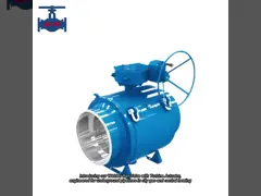 Welded Ball Valve with Turbine Actuator