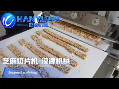Precisional Cutting Machine for Making Sesame Candy Bar