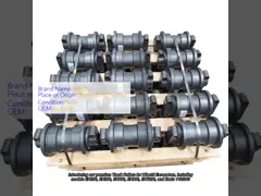 Excavator Undercarriage Parts EX200 EX300 EX400 EX800 EX1200 Zaxis110 210 for Hitachi Excavator Track Roller Bottom Roller