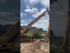 Feedback from Clients: Demolition Work Excavators Long Reach Boom Long Reach Arm