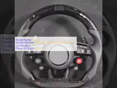 A-u-d-i A8,A4Q2LQ7S3S8SQ5RS6RS4LED racing carbon fiber steering wheel modification