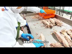 Can filling machine for Ocean Family canned tuna production line