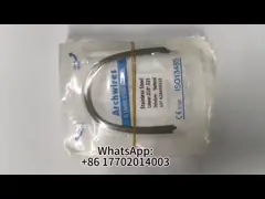 Dental Areal Orthodontic Arch Wires Round Rectangular Stainless Steel Wires for Perfect Alignment
