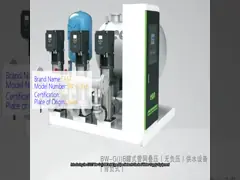 中国 EAST Bw-G (I) B タンク型 パイプネットワーク 積み重ねた水供給設備 販売のため