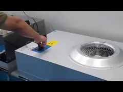 Particle Counting Test and Performance Evaluation of Fan Filter Units (FFUs)