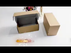 China Underwear Packaging Boxes Kraft Cardboard Silk Screen White Ink Design Custom Size for sale