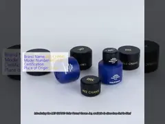 Color Round Cream Jar Plastic Cosmetic Jar With Screw Cap 5ml 10ml 15ml 30ml 50ml