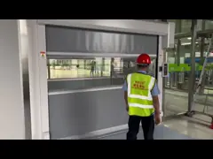 China MRJH Curtain Fully Automatic Air Shower Room Custom 304 Stainless Steel Air Shower for sale