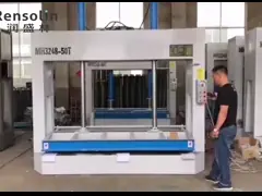 China 50T Hydraulic Cold Press Machine  Board Making Door Press Machine Woodworking 1000mm for sale