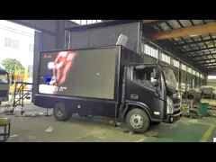 China Forland LED Stage Truck Gasoline Advertising Event Stage Mobile Truck for sale