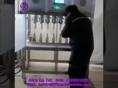 1970 J103 Semi-automatic linear 8-head glass bottle equal pressure filling machine