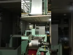 Bobine di acciaio galvalume 0,23 mm * 1219 mm AZ30g, spangle regolare, rivestimento 55% AL-ZN