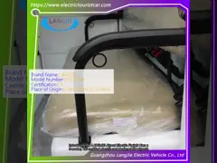 China 70 Km Range 5 Seater Electric Car With 5 Seats Passenger Capacity For Hotel for sale