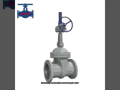 Gate valve is the closing member (gate) driven by the stem, moving up and down in the vertical direction along the centerline of the pathway to achieve the purpose of opening and closing the valve.