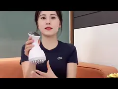 China MB-M66B Electric Meridian Massage Brush with 1500mAh Battery and 40℃ Heating - 12 Speed Microcurrent Therapy Device for sale