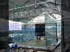 Prenium Quality Panoramic Squash Court Glass Wall Squash Outdoor Squash Venues