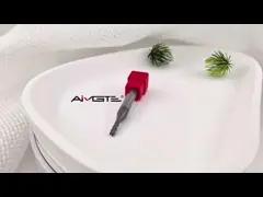 Cina Fresa a candela in metallo duro a 4 scanalature da 3 mm, in acciaio al tungsteno micrograna per utensili di precisione CNC per acciaio, durezza HRC55, rivestimento TiAlN in vendita