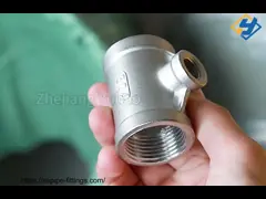 Stainless Steel Industrial Thick-walled Weld Reducing Tee for Pipe Connections