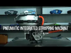 Sturdy and Durable Pneumatic Bundling Tool KZ19 Linkage Strapping Machine for Heavy-Duty Packaging