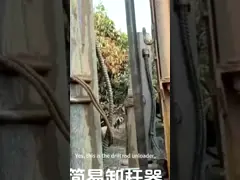 18t Lifting Force Large Pneumatic Drilling Rig Water Borehole Machine