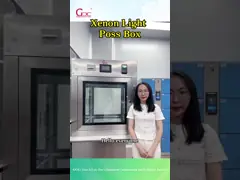 China Customizable Xenon Light Pass Box For Controlled Environments for sale