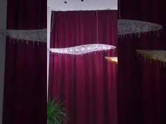 China Modern Murano Design Hand Blown Modern Large Colored Glass Stone Chandelier for sale