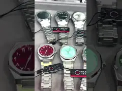 China Arabic Dial Watch Ultra Thin Men′s Stainless Steel Sapphire Glass Waterproof Slim Quartz Watch for sale