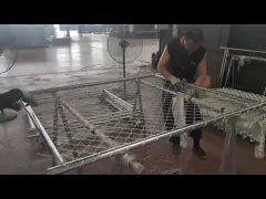 China Outdoor PVC Black Vinyl Coated Cyclone Iron Wire Mesh Metal Fence 8 ft Chain Link Fence for sale