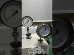 China WIKA 232.50 SS316 Bourdon Tube Pressure Gauge 0-1000 PSI with 63mm/100mm/160mm Sizes for sale