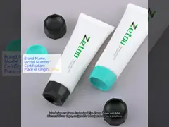 China 19mm Diameter Eye Cream Tube Packaging 10ml-30ml with Two-Color Matte Screw Caps for Cosmetics for sale